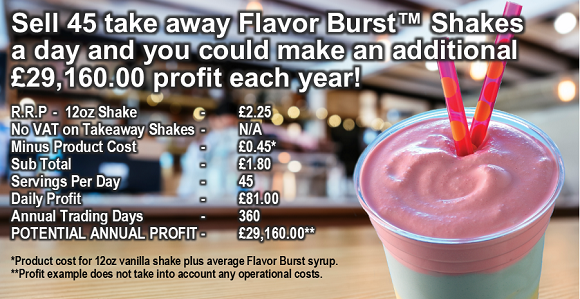 Flavor Burst for Soft Serve & Thick Shake | Taylor UK